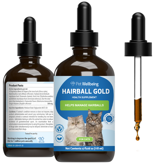 Hairball Gold - Holistic Hairball and Digestive Care for Cats | Pet ...