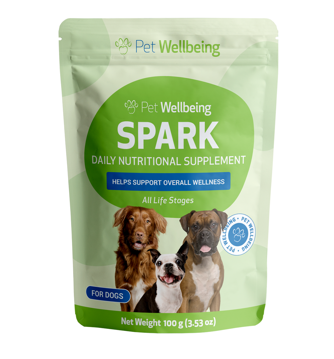 SPARK - Daily Nutritional Greens Supplement for Dogs | Pet Wellbeing CA